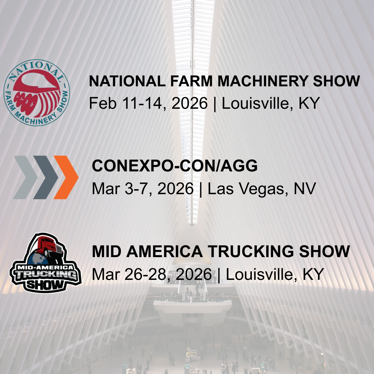 Rock Energy Systems Upcoming Trade Shows - 2026 - Rock Energy Systems